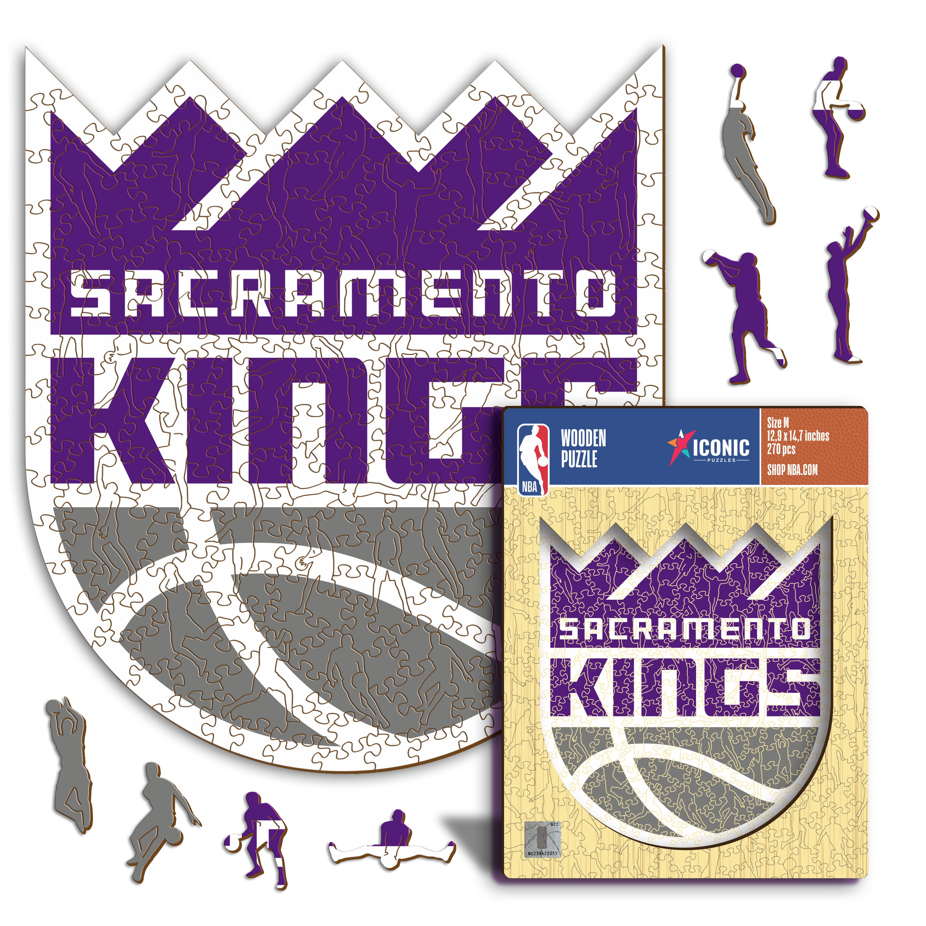 Sacramento Kings™ - Puzzle de Madera – Iconic Puzzles ES